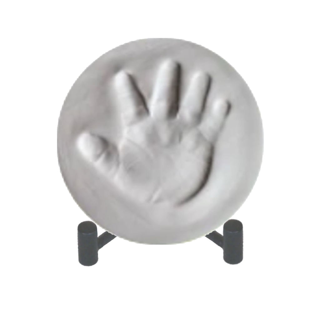 Hand Print Stands. Welded elegant black long lasting finish.